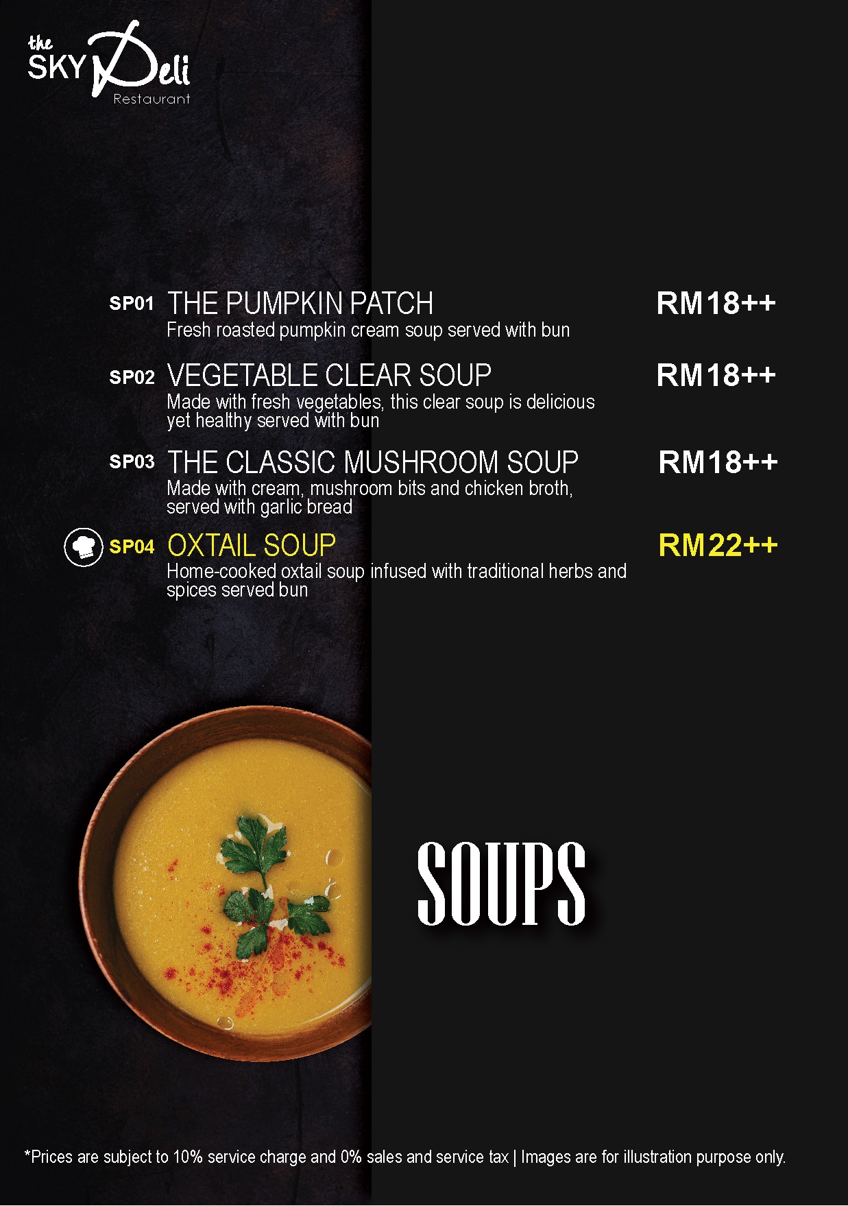 The Shore Sky Deli - Our Menu